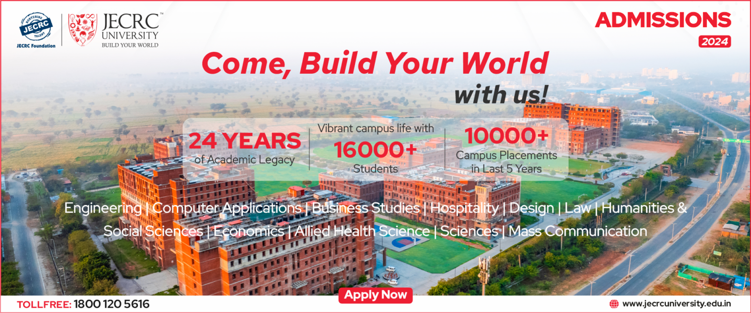 JECRC University - Top Management and Engineering University in Jaipur ...